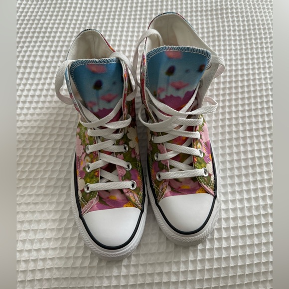 Converse | Shoes | Converse Floral Print High Top | Poshmark